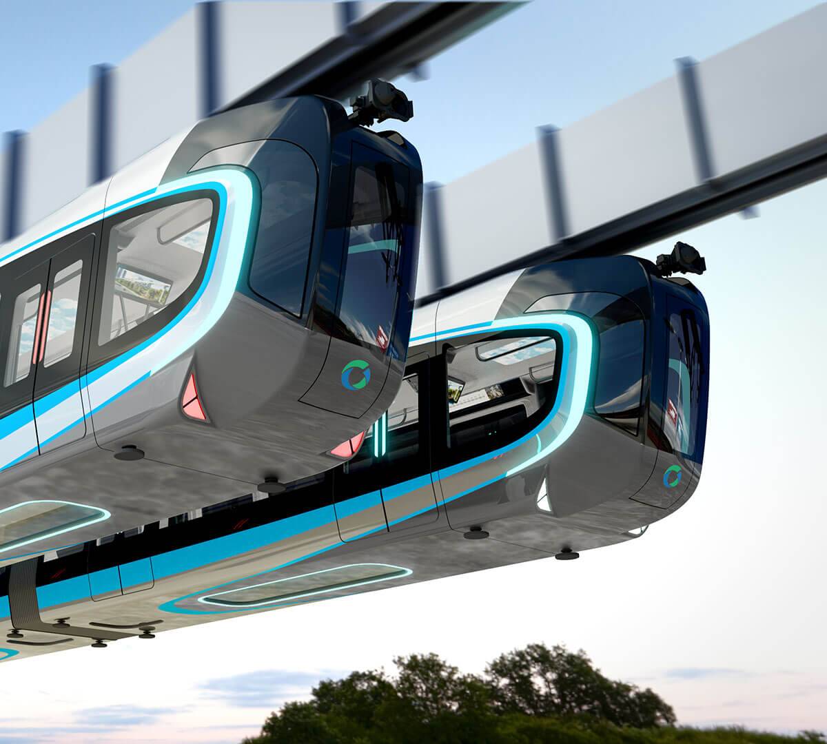 CRRC Sifang and PG collaborate on Wuhan Light Valley Suspended Monorail ...
