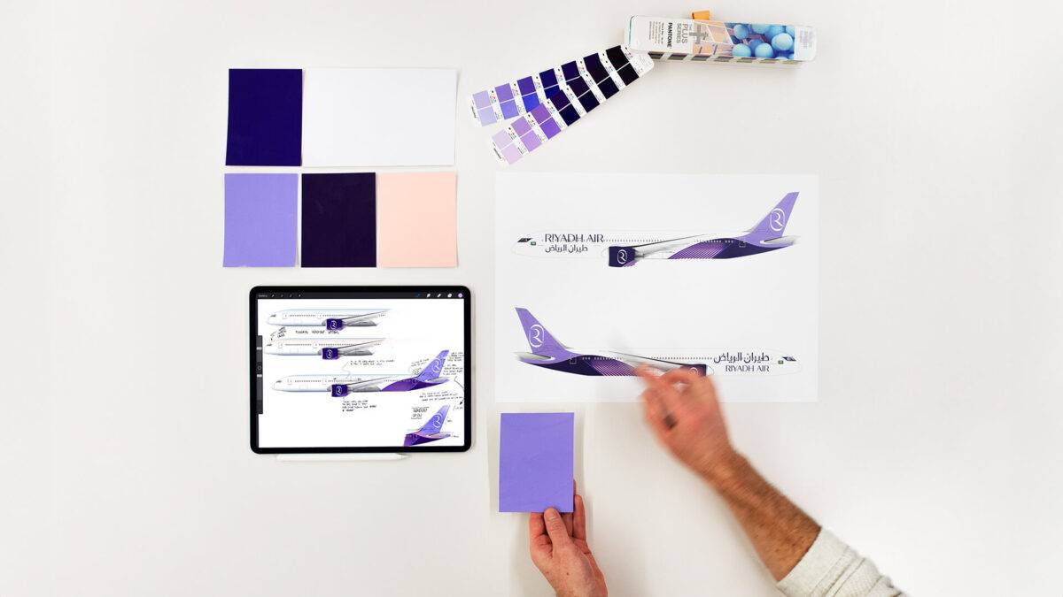 Riyadh Air Brand - PriestmanGoode
